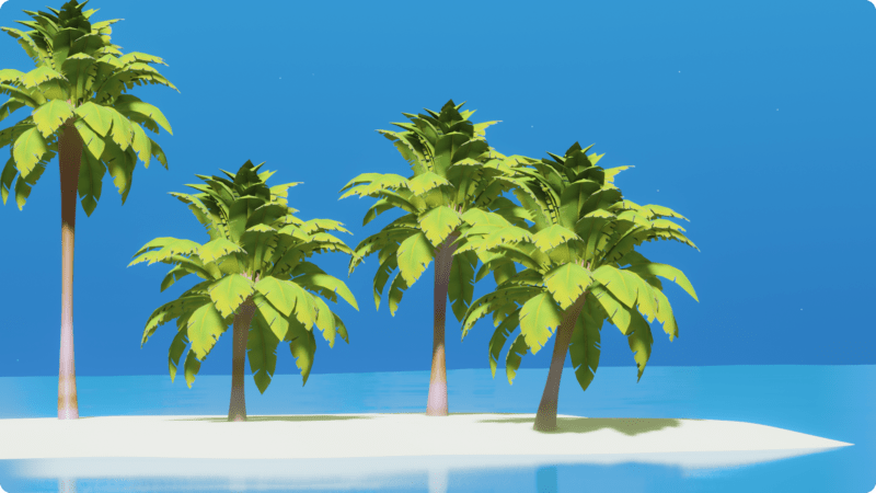 Procedural Foliage with Blender Geometry Nodes - Sceneri